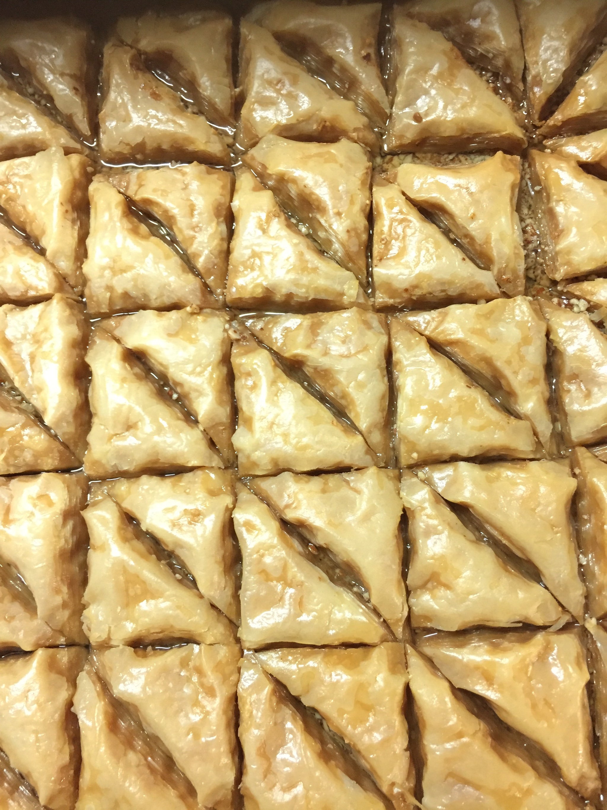 BAKLAVA TRIANGLES - Small – Dream Pastry Products